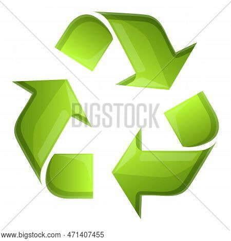 Recycle Triangle Icon Image & Photo (Free Trial) | Bigstock