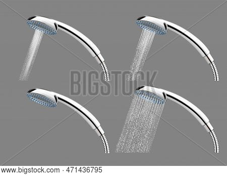 Set Showers Different Vector & Photo (Free Trial) | Bigstock
