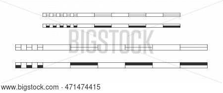 Map Ruler Scale Bar Vector & Photo (Free Trial) | Bigstock