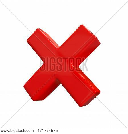 Red Rejection Icon Image & Photo (Free Trial) | Bigstock