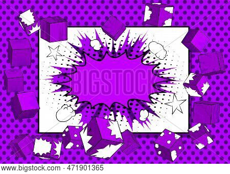 Dark Purple Comic Vector & Photo (Free Trial) | Bigstock