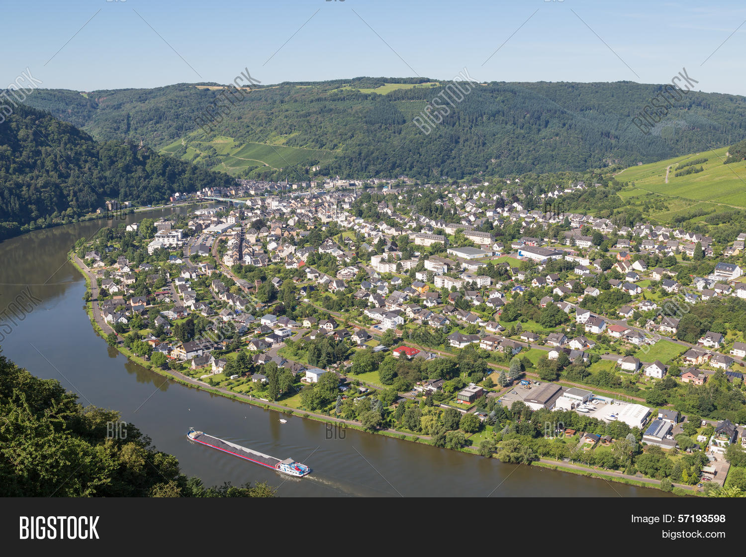 Aerial View Traben- Image & Photo (Free Trial) | Bigstock