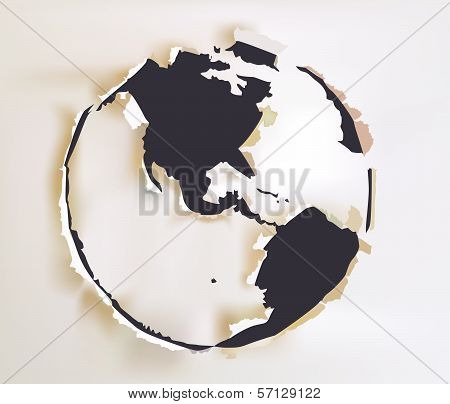 Ripped Paper Design Vector & Photo (Free Trial) | Bigstock