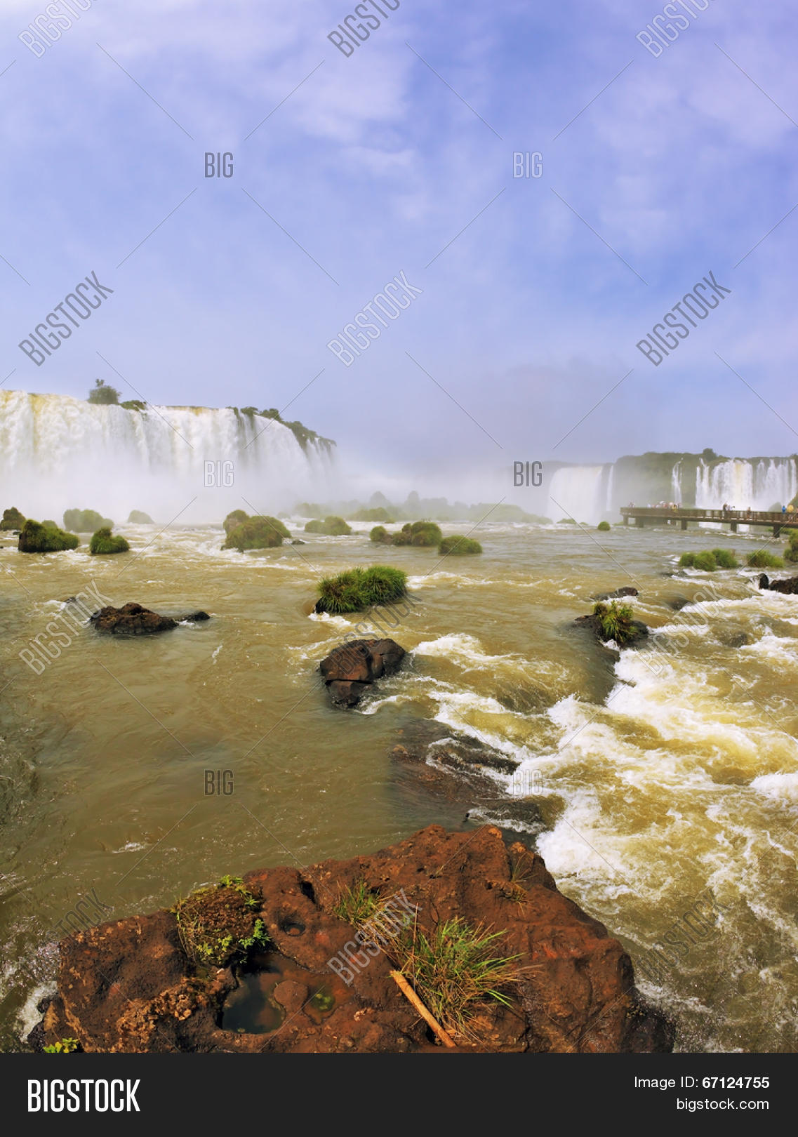 Waterfalls Brazil. Image & Photo (Free Trial) | Bigstock