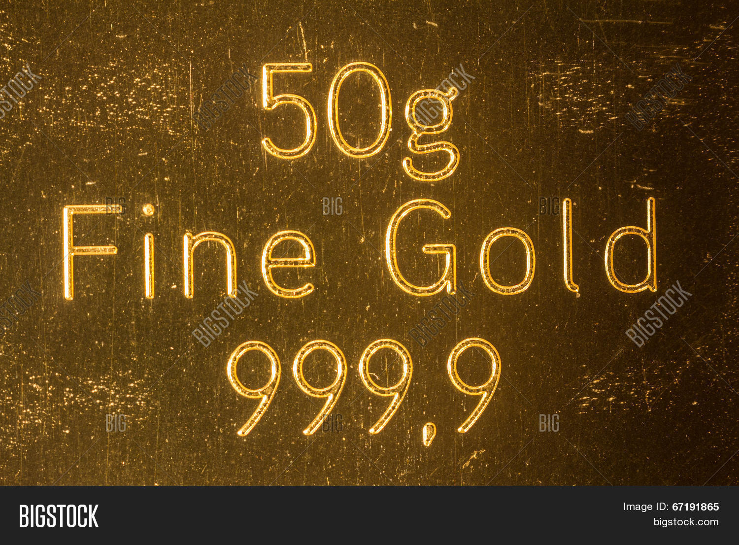 50g Fine Gold 999,9 Image & Photo (Free Trial) | Bigstock