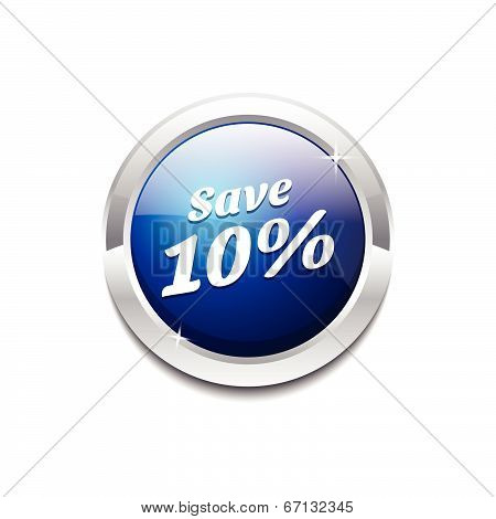 Save 10 Percent Vector & Photo (Free Trial) | Bigstock