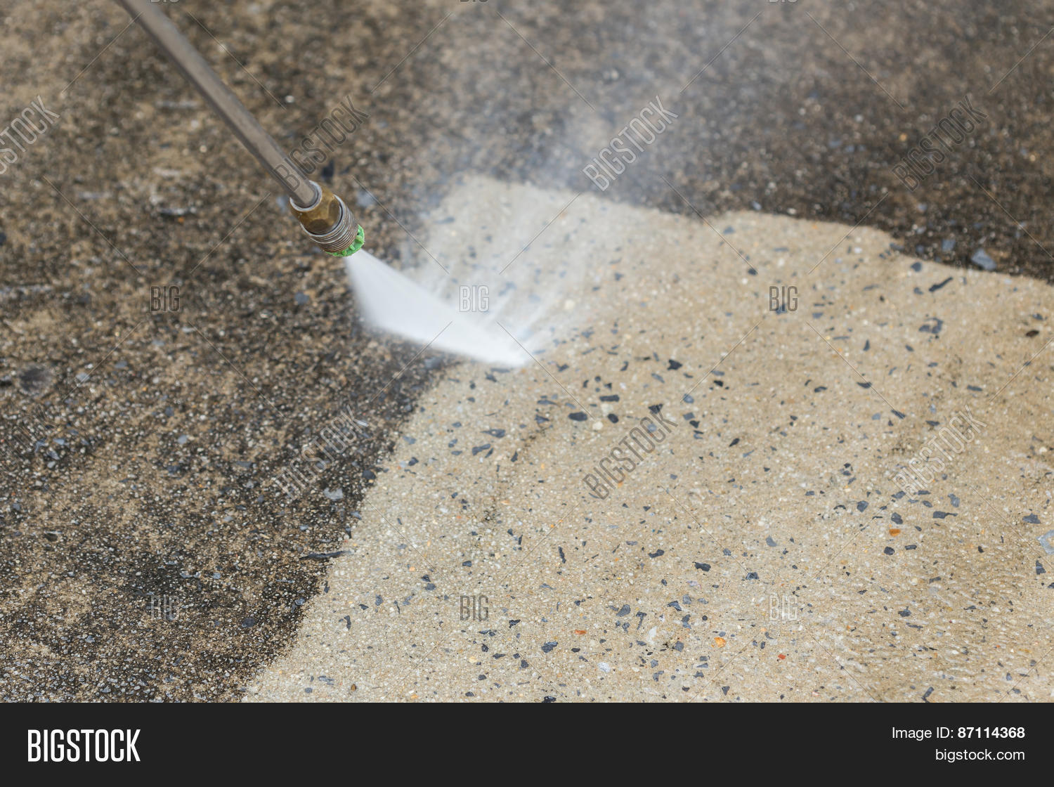 Outdoor Floor Cleaning Image & Photo (Free Trial) | Bigstock
