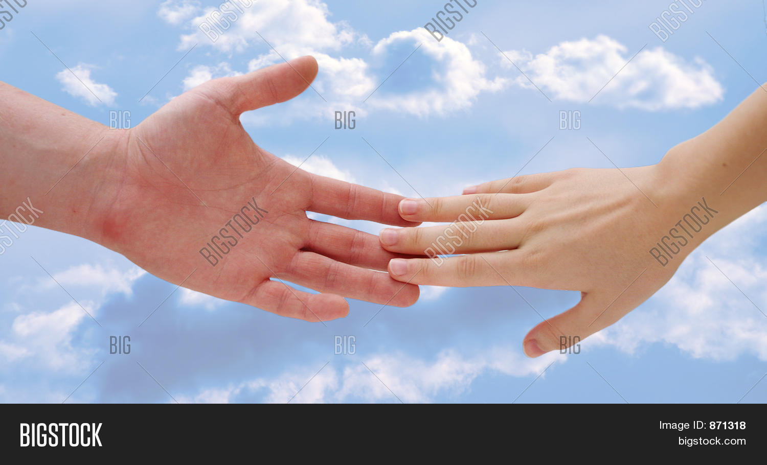 Touching Hands 3 Image & Photo (Free Trial) | Bigstock