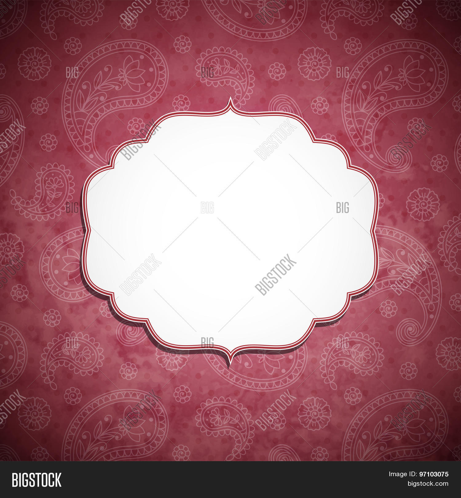 Frame Indian Style Vector & Photo (Free Trial) | Bigstock