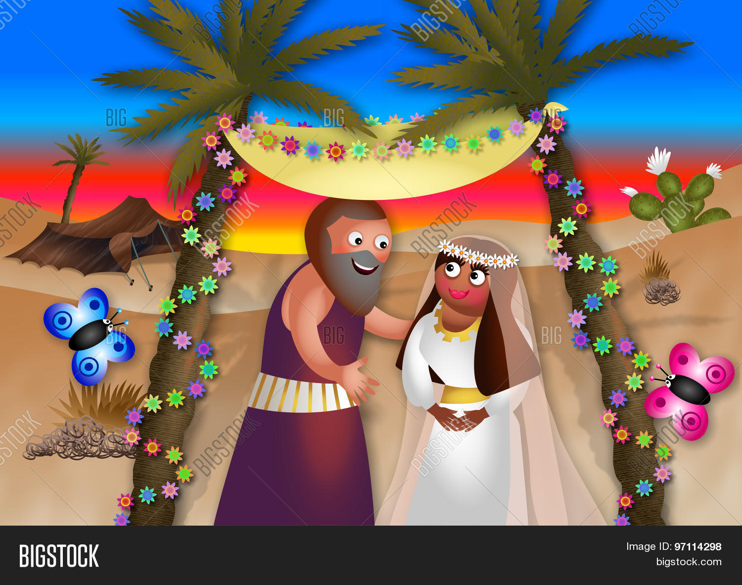 Moses Marries Image & Photo (Free Trial) | Bigstock