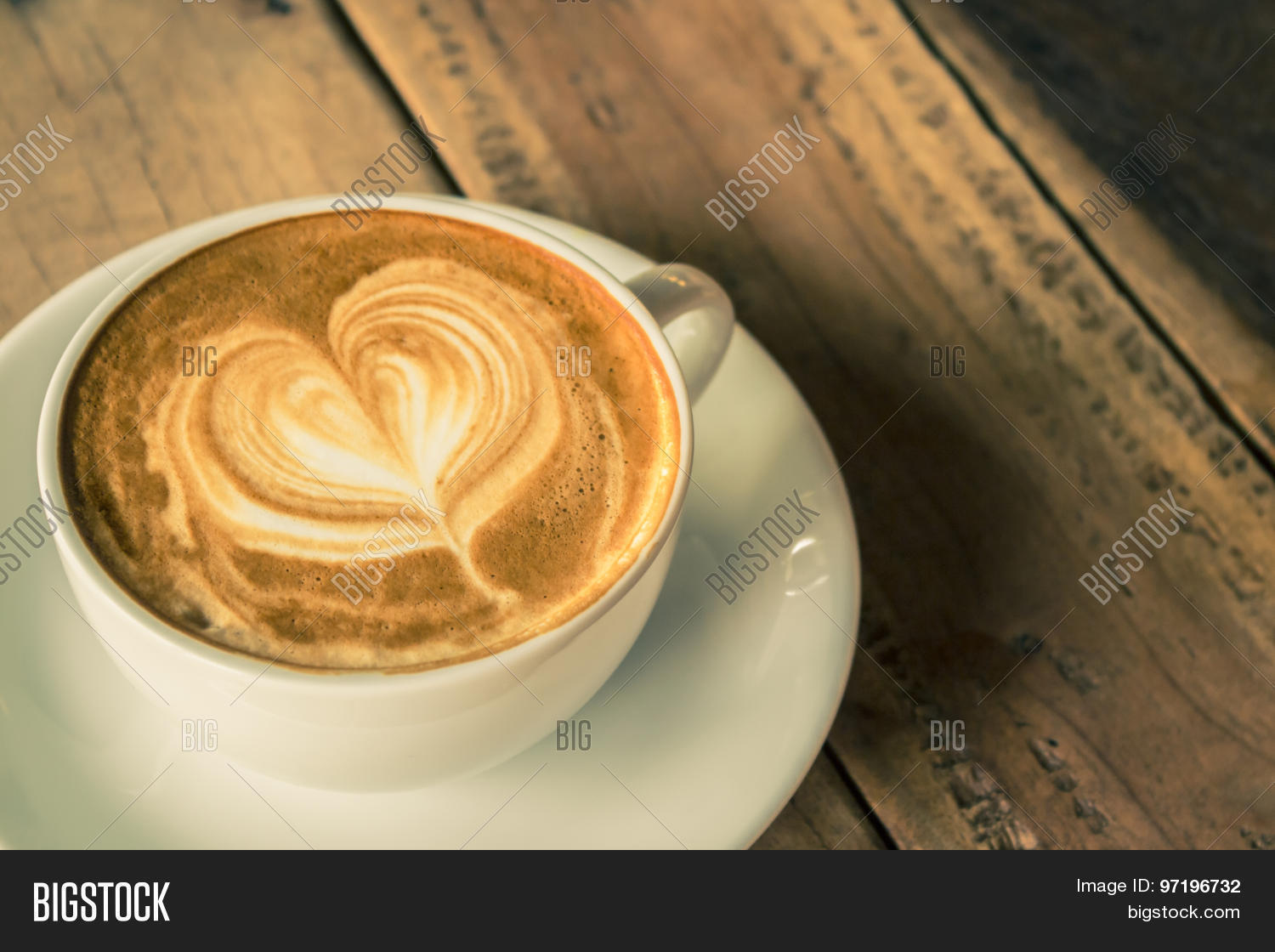 Cappuccino Latte Image & Photo (Free Trial) | Bigstock