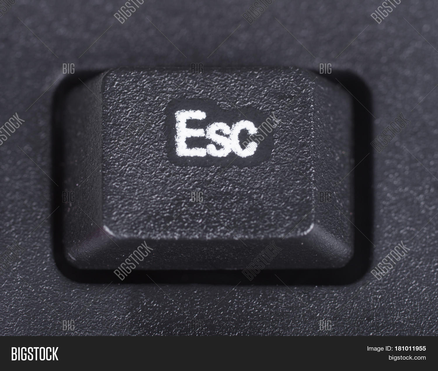 Esc Button On Keyboard Image And Photo Free Trial Bigstock