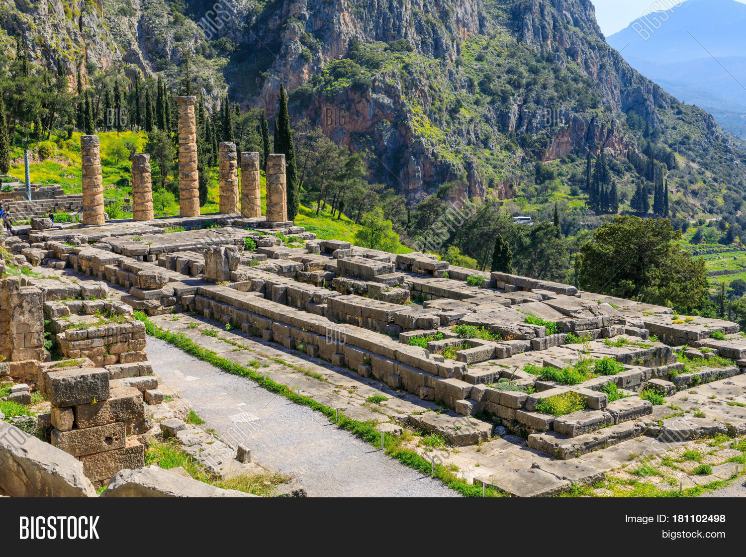 Delphi, Greece. Delphi Image & Photo (Free Trial) | Bigstock