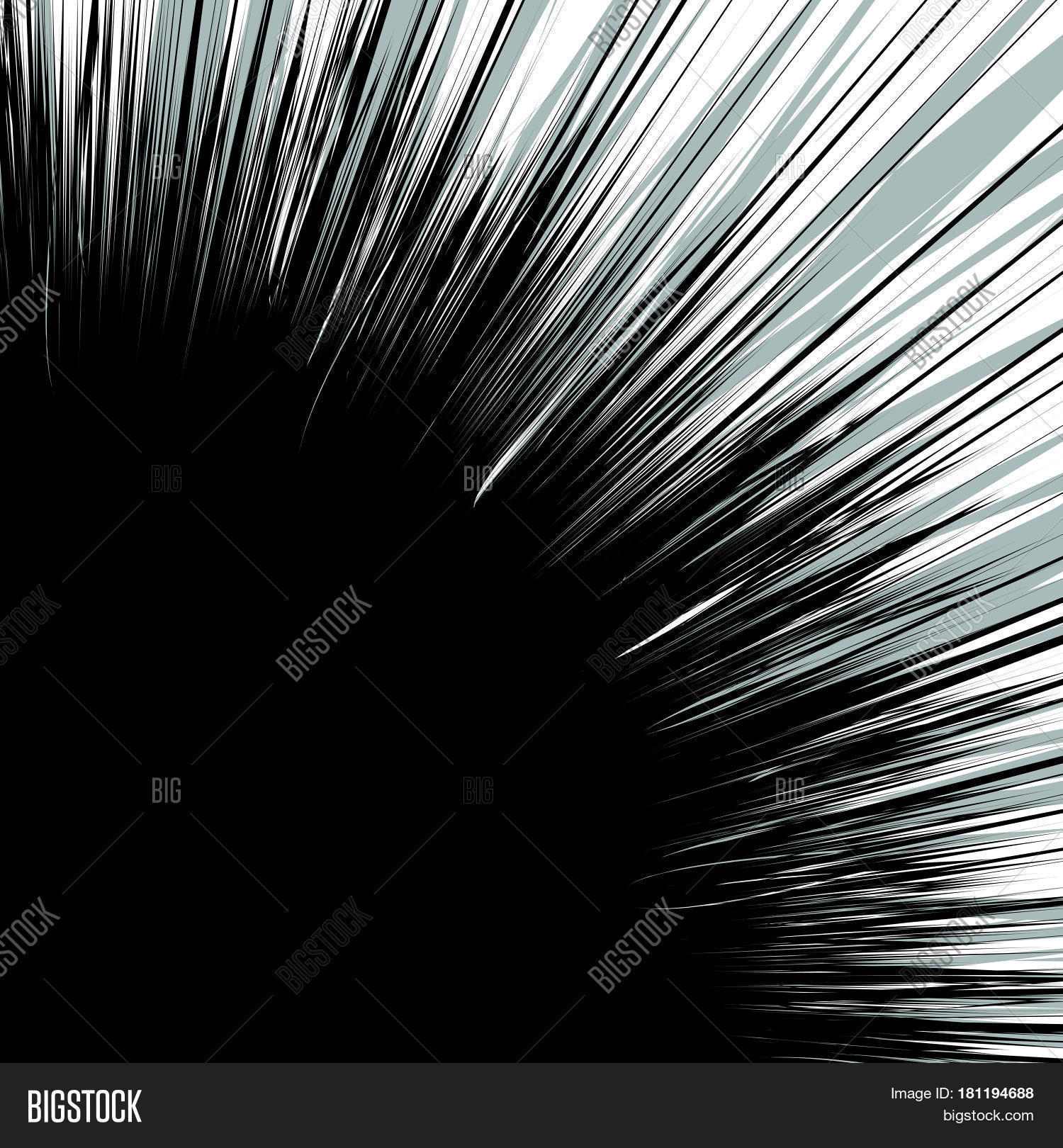Radial Lines Rays, Vector & Photo (Free Trial) | Bigstock