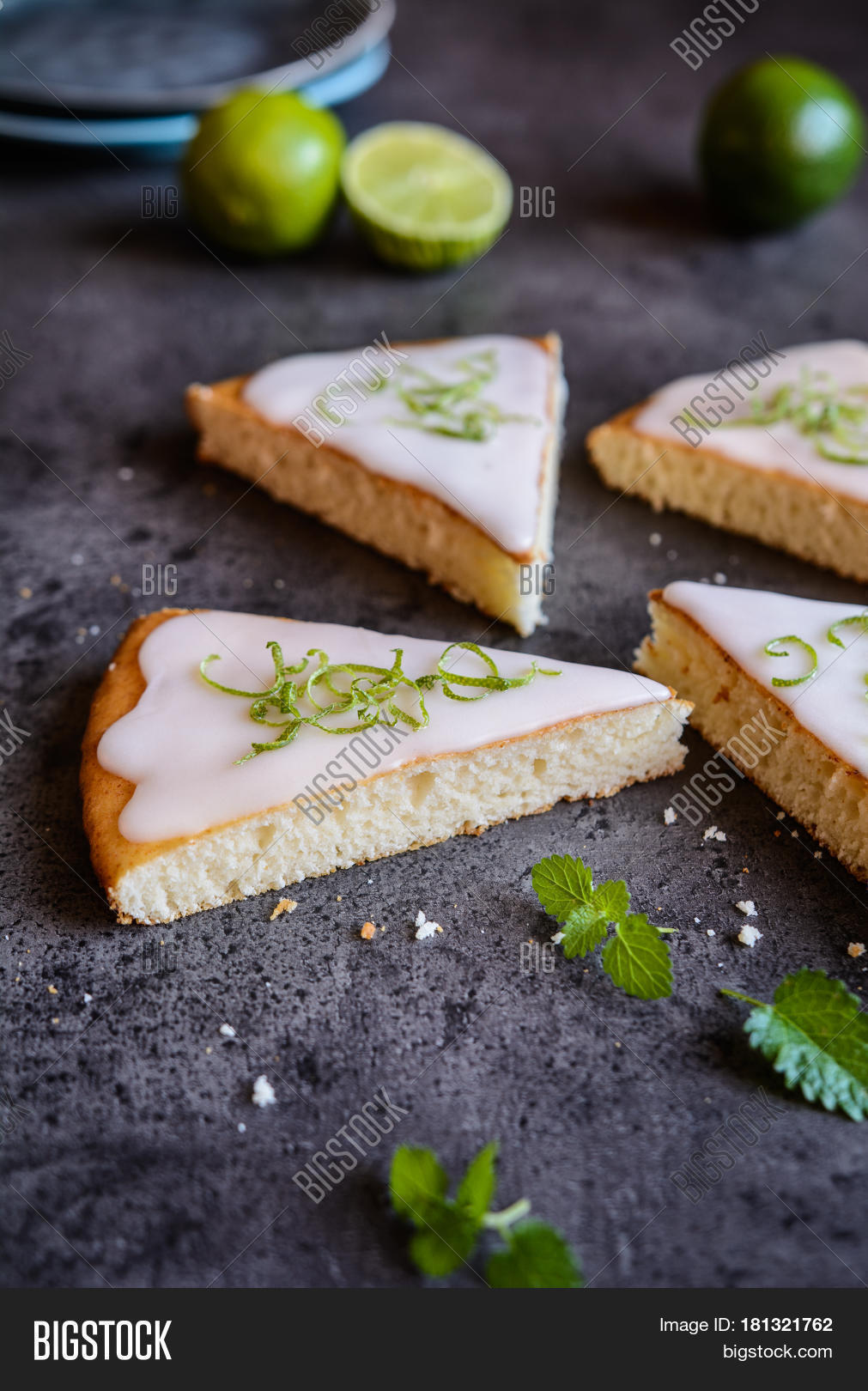 Key Lime Pie Slices Image & Photo (Free Trial) | Bigstock