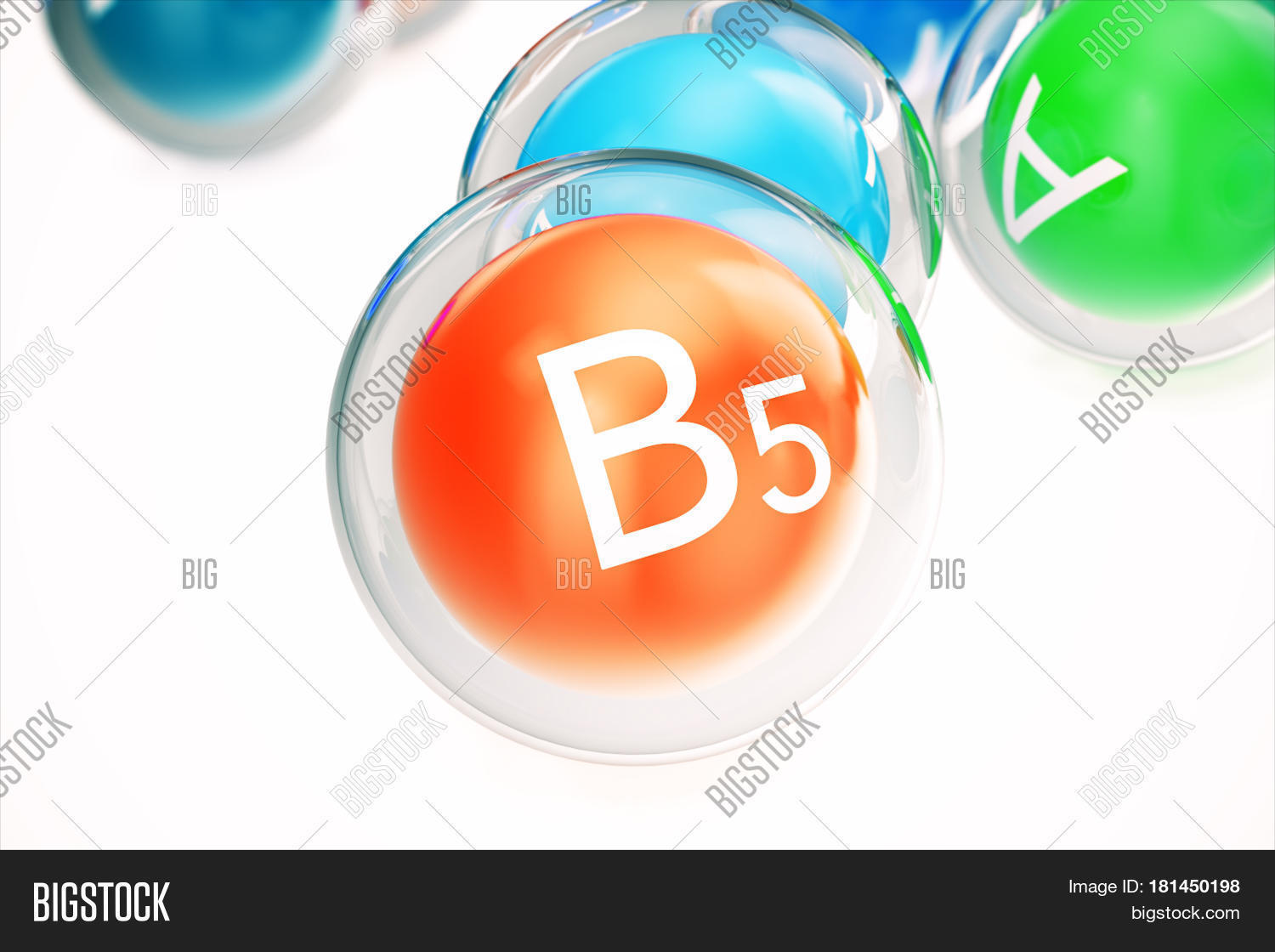 Vitamin B5 , Isolated Image & Photo (Free Trial) | Bigstock