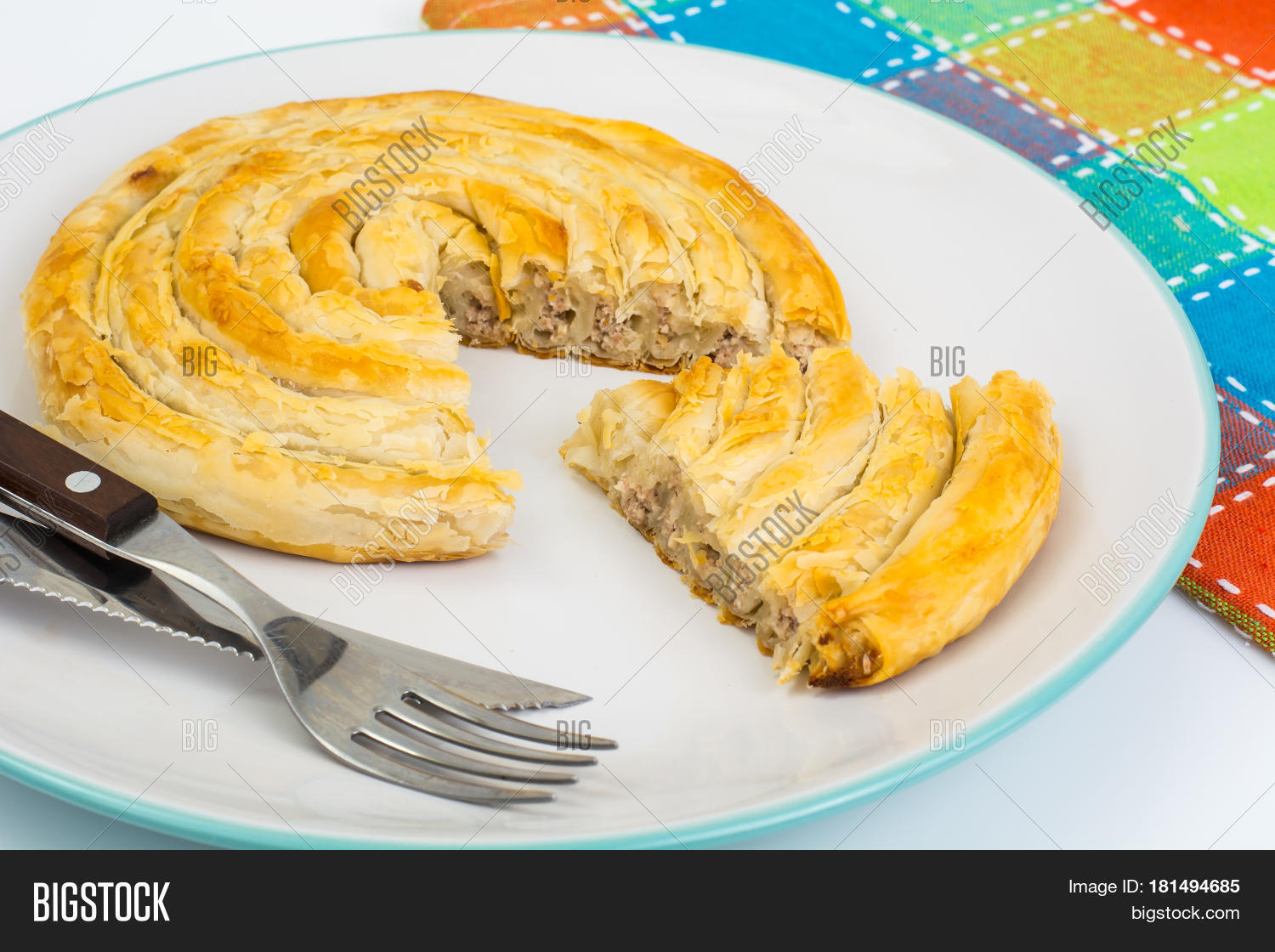 Burek Meat. Turkish Image & Photo (Free Trial) | Bigstock