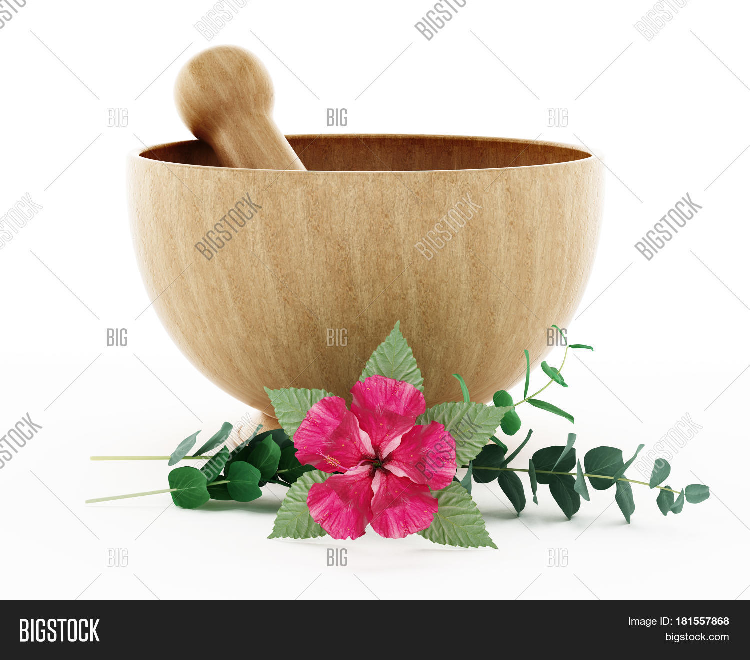 Mortar Pestle Flower Image & Photo (Free Trial) | Bigstock