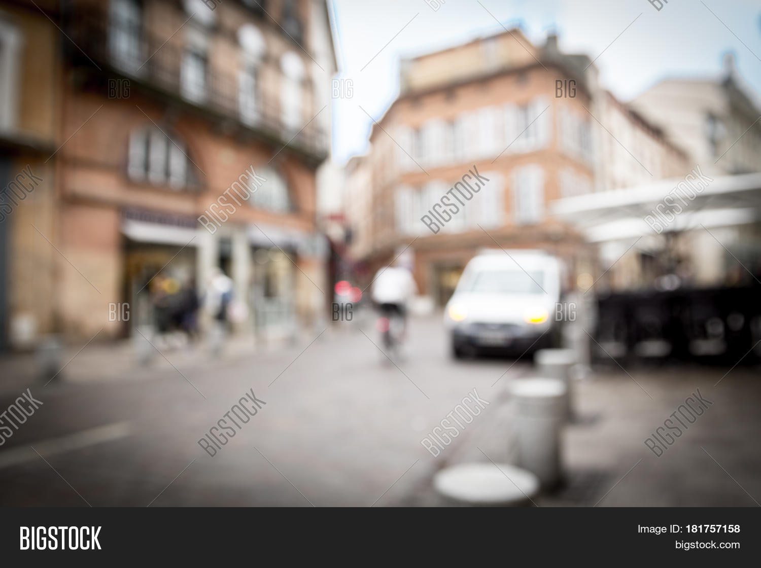 Street Scene Blurry Image & Photo (Free Trial) | Bigstock