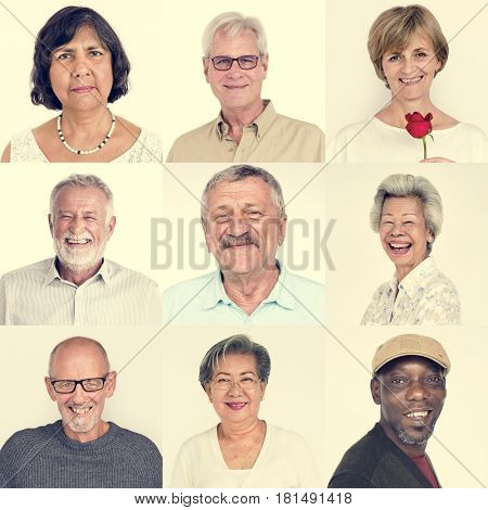 Set Diversity Senior Image & Photo (Free Trial) | Bigstock