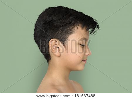 Little Boy Side View Image & Photo (Free Trial) | Bigstock