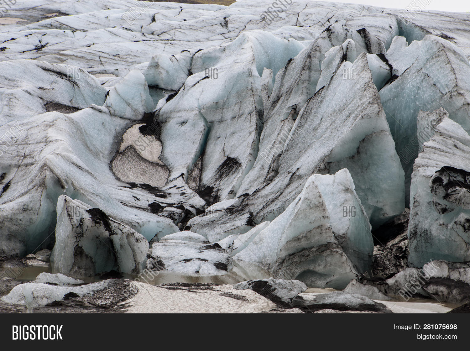 Blue Ice Crystals Ash Image & Photo (Free Trial) | Bigstock