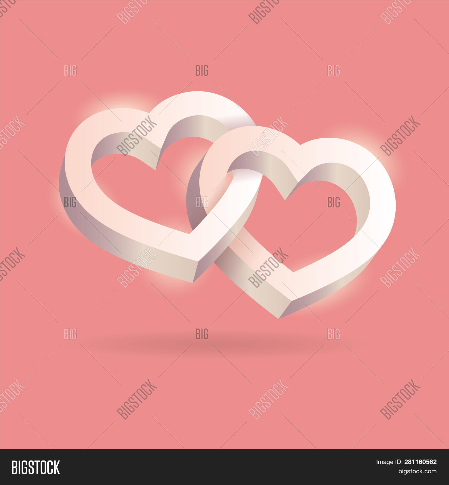 Two Hearts Intertwined Image & Photo (Free Trial) | Bigstock