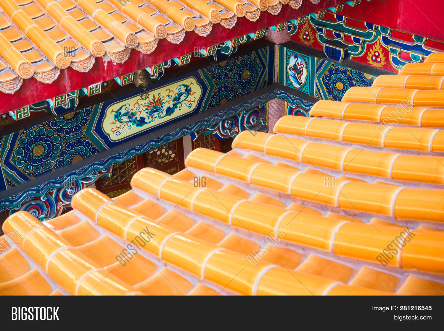 Roof Detail Chinese Image & Photo (Free Trial) | Bigstock