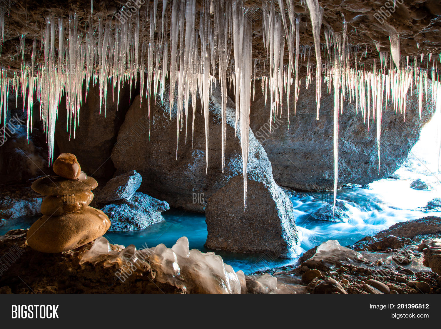 Many Icicles Hanging Image & Photo (Free Trial) | Bigstock