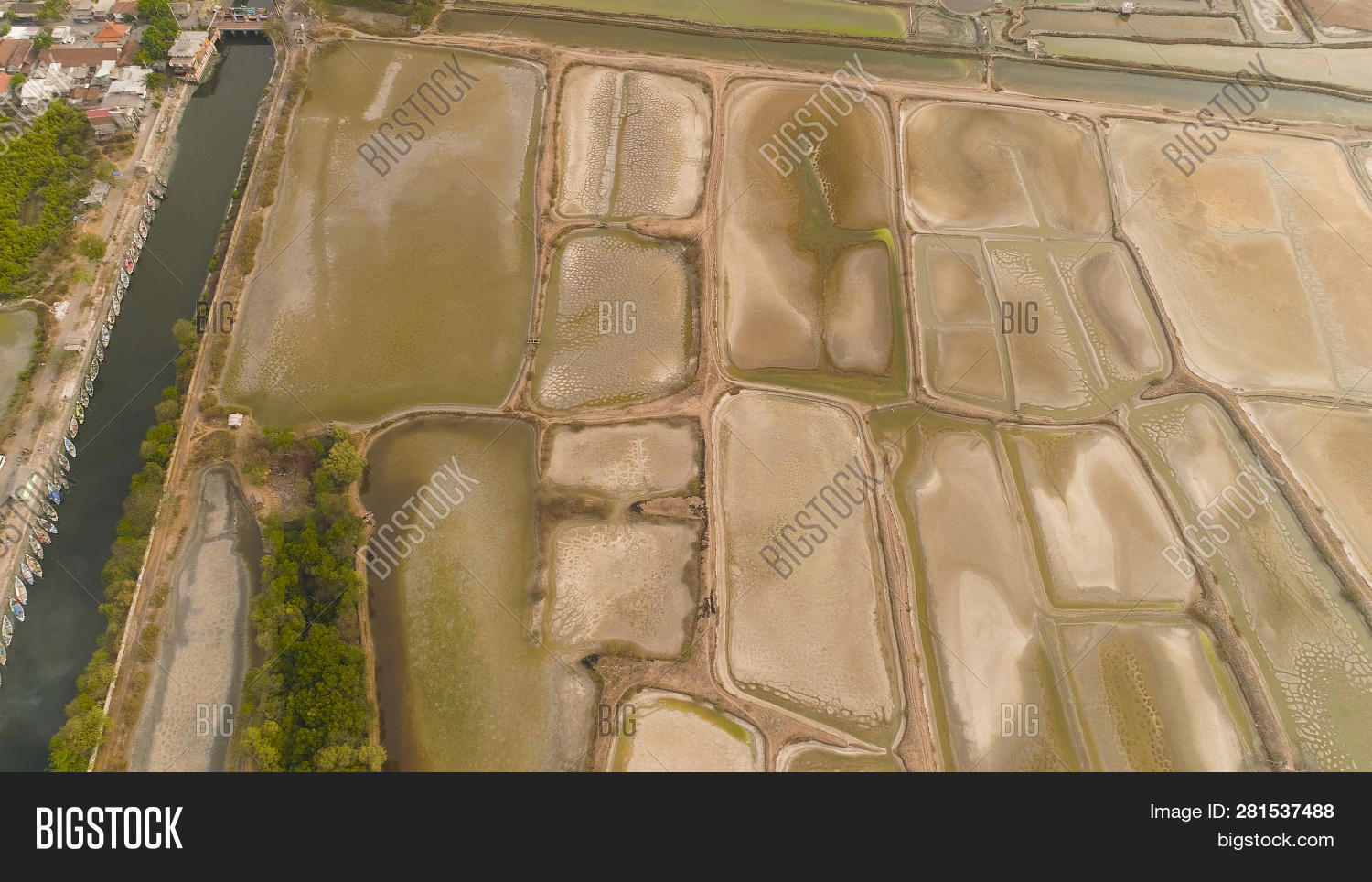 Aerial View Fish Farm Image & Photo (Free Trial) | Bigstock