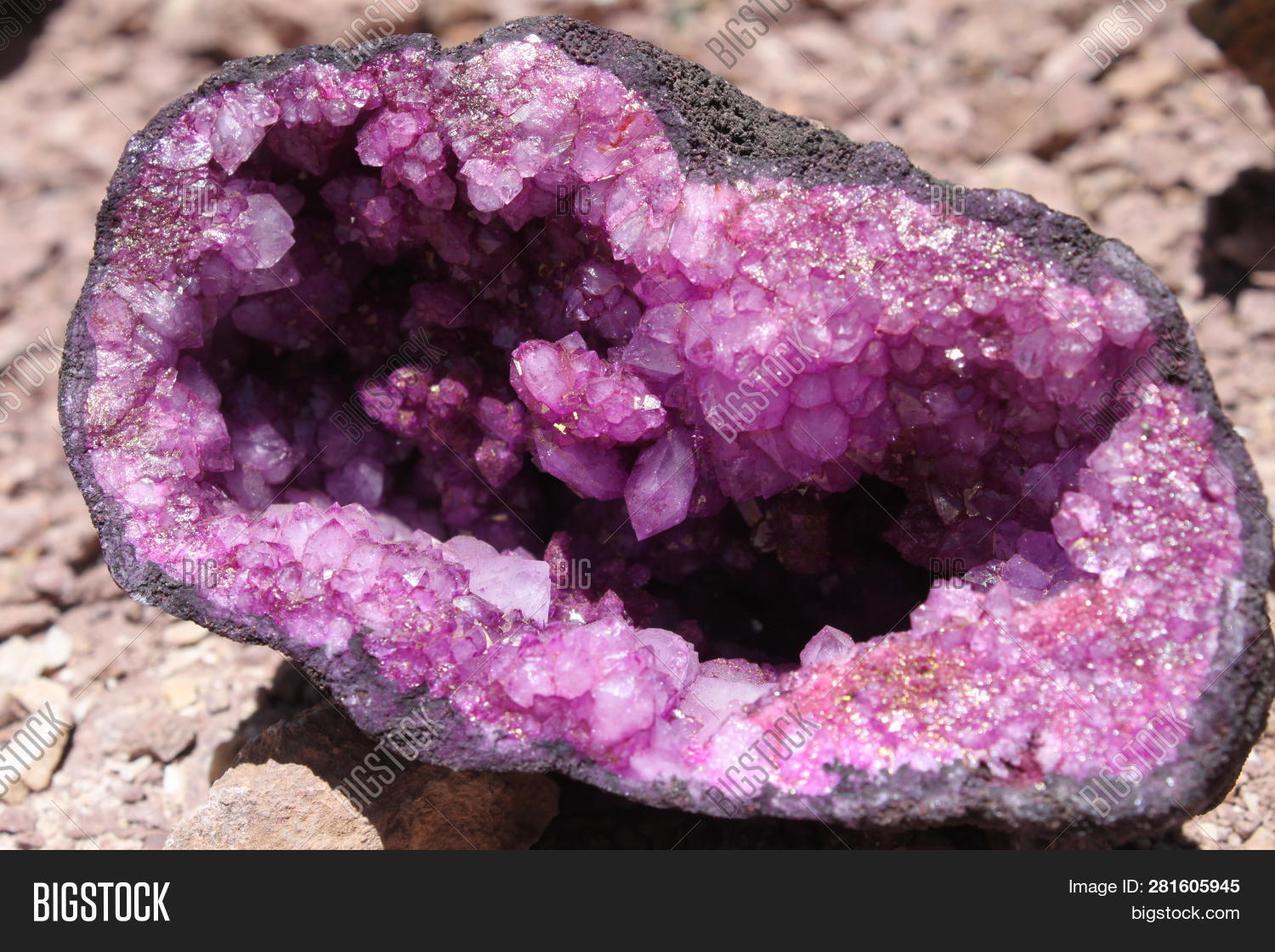 Huge Violet Amethyst Image & Photo (Free Trial) | Bigstock
