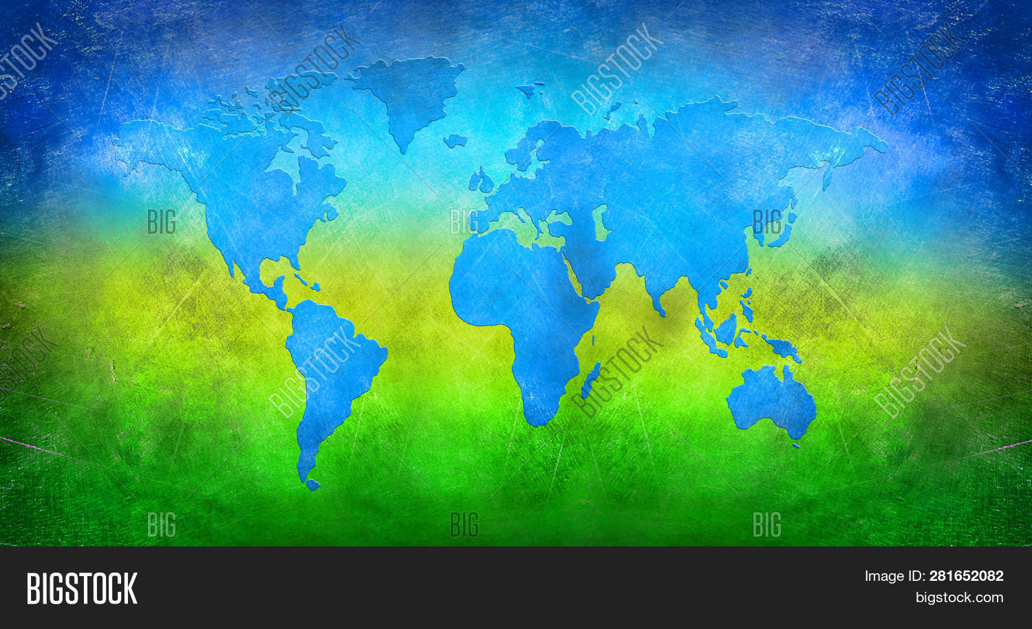 Creative World Map. Image & Photo (Free Trial) | Bigstock