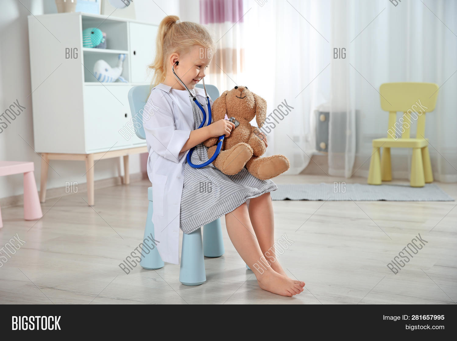 Cute Child Imagining Image & Photo (Free Trial) | Bigstock