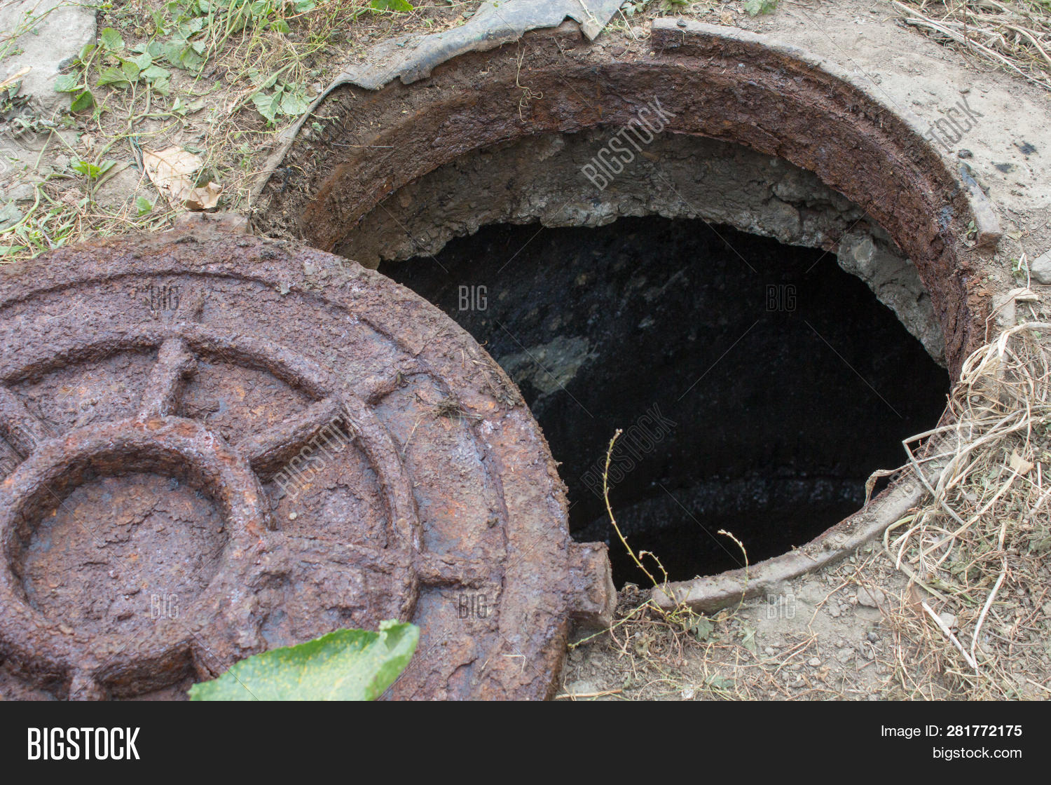 Opened Unsecured Sewer Image & Photo (Free Trial) | Bigstock