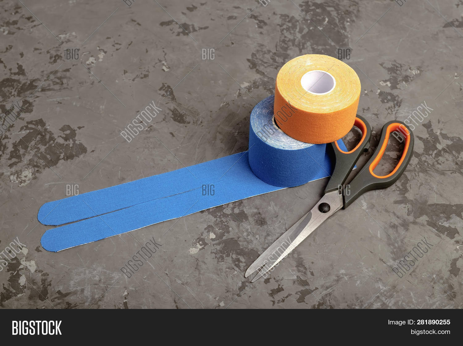 Scissors Two Rolls Image & Photo (Free Trial) | Bigstock