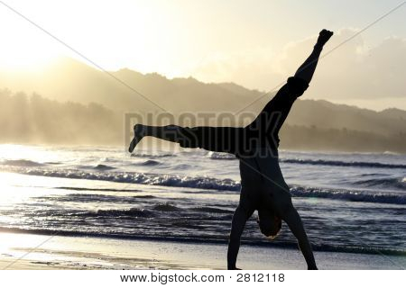 Man Turns Cartwheels Image & Photo (Free Trial) | Bigstock
