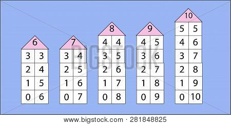 Number Bonds 0-5, Vector & Photo (Free Trial) | Bigstock