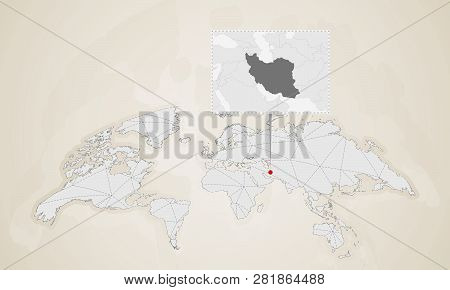 Map Iran Neighbor Vector & Photo (Free Trial) | Bigstock