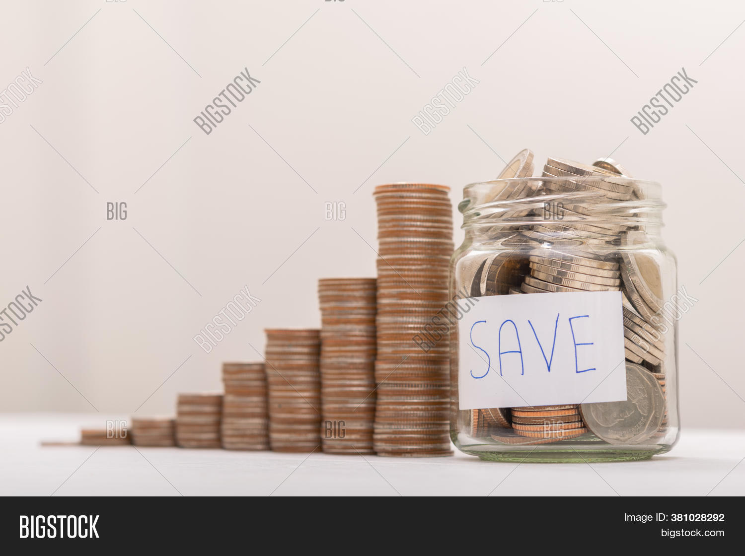 Saving Money, Coin Image & Photo (Free Trial) | Bigstock