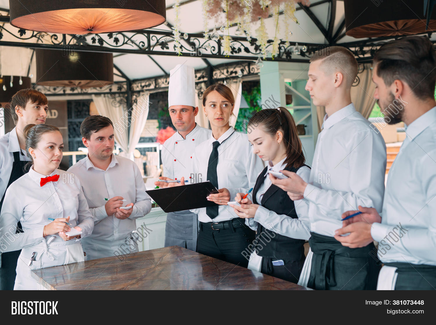Restaurant Manager His Image & Photo (Free Trial) | Bigstock