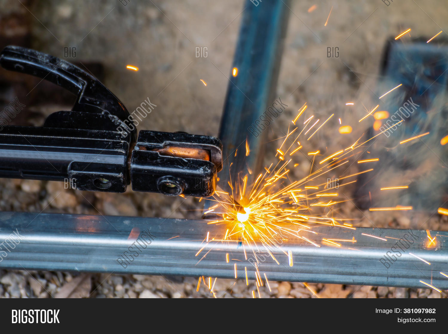 Welder Welding Sparks Image & Photo (Free Trial) | Bigstock
