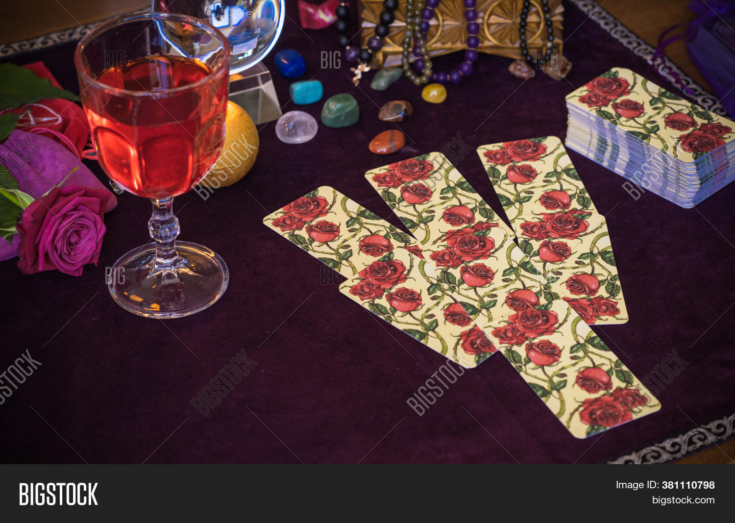 Tarot Cards On Table Image & Photo (Free Trial) | Bigstock