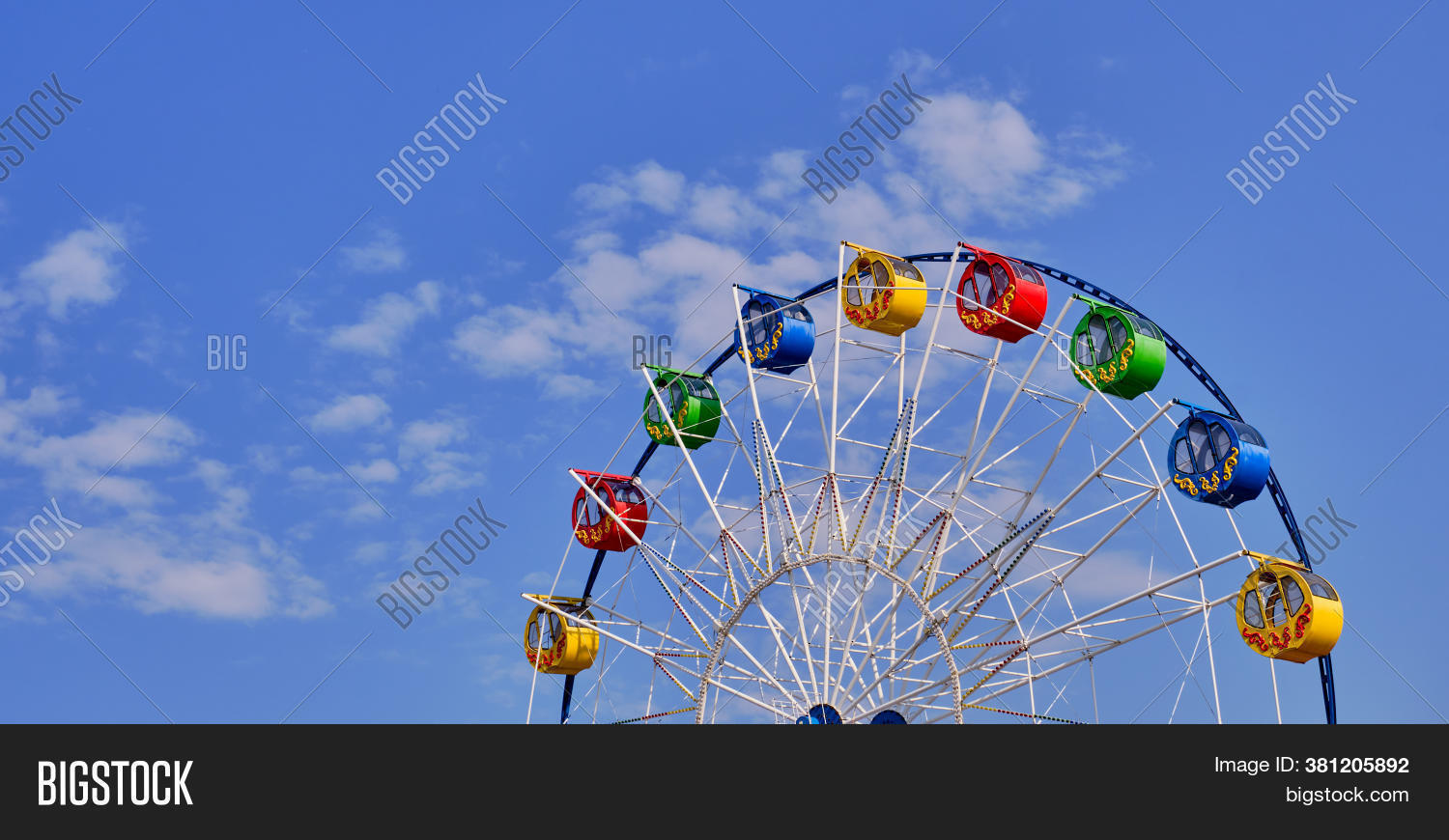 Colorful Ferris Wheel Image & Photo (Free Trial) | Bigstock