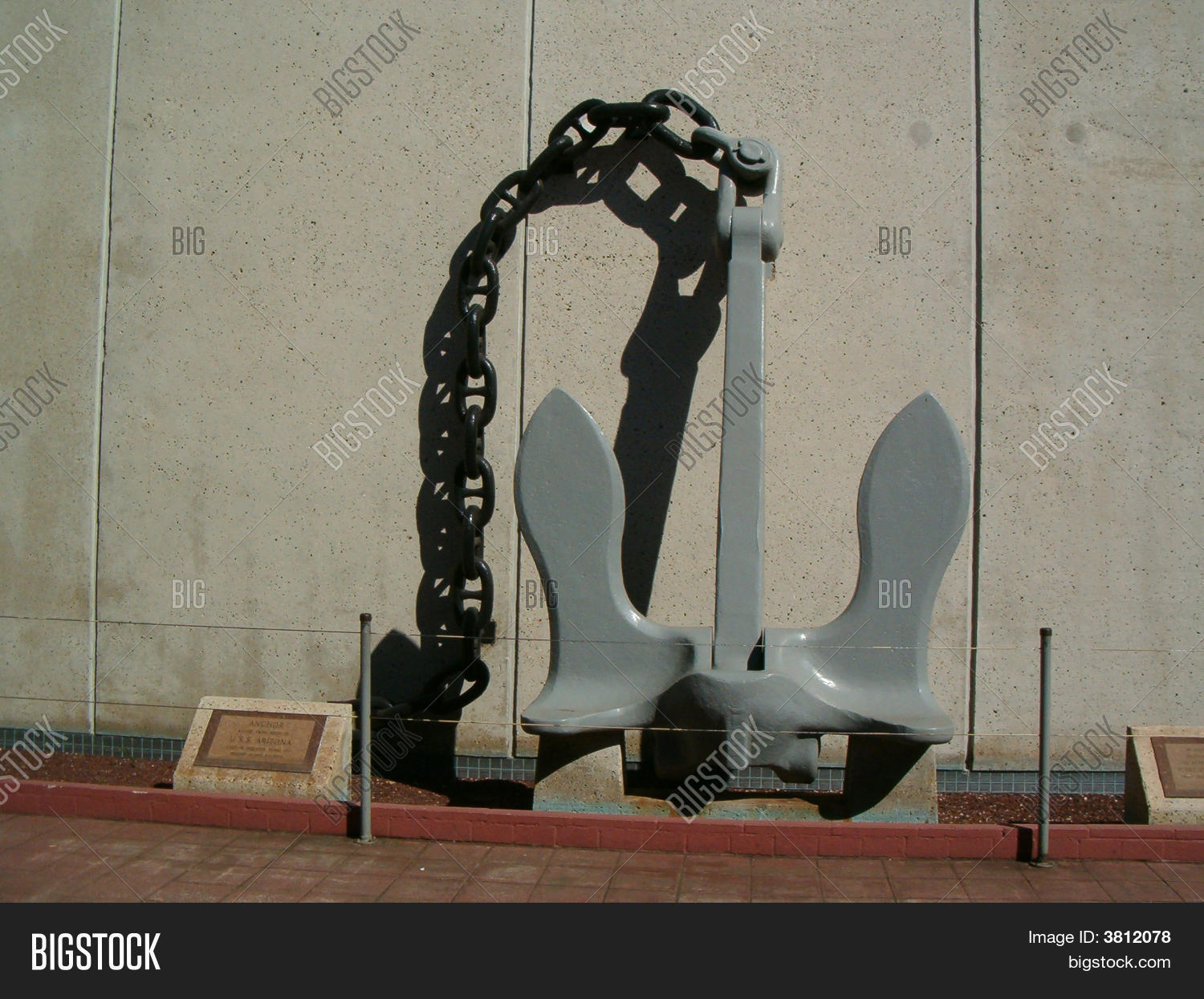 Anchor Uss Arizona Image & Photo (Free Trial) | Bigstock