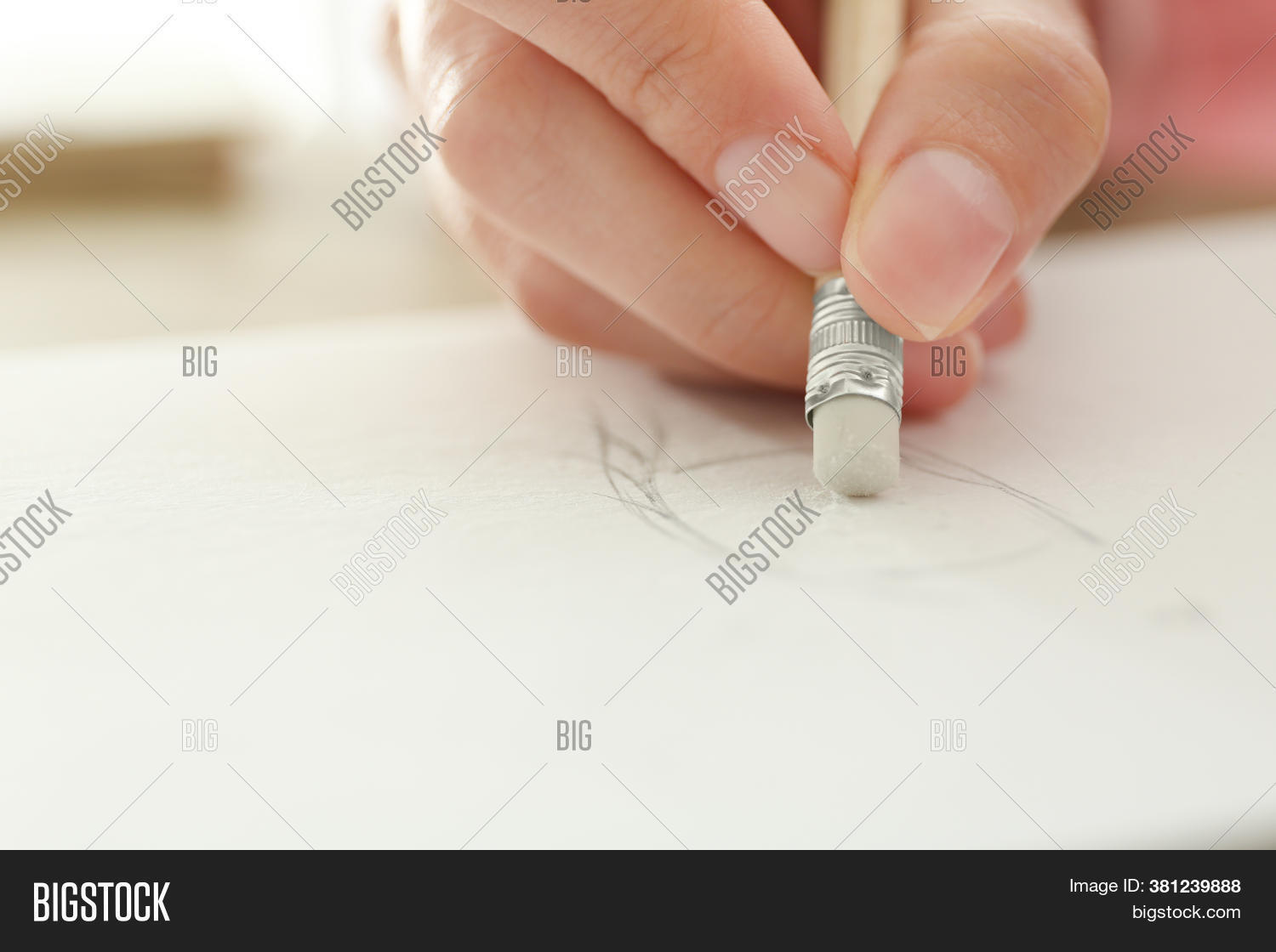 Woman Correcting Image & Photo (Free Trial) | Bigstock