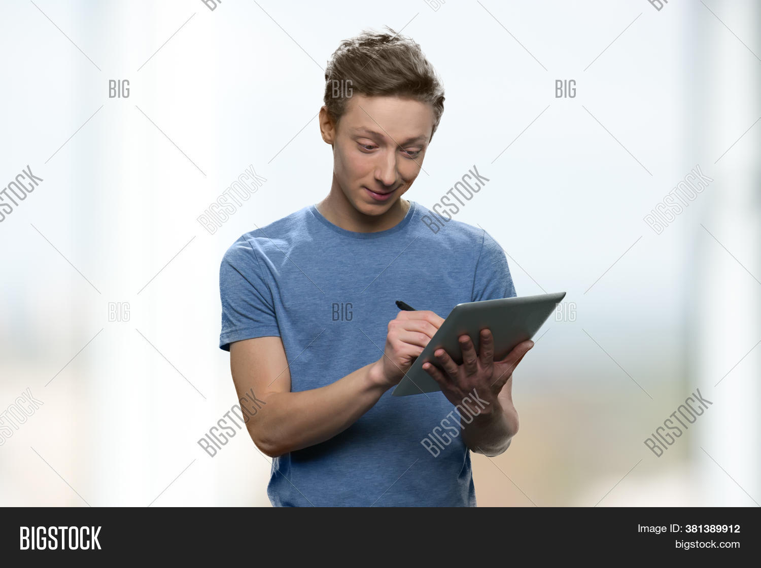 Teenage Boy Making Image & Photo (Free Trial) | Bigstock