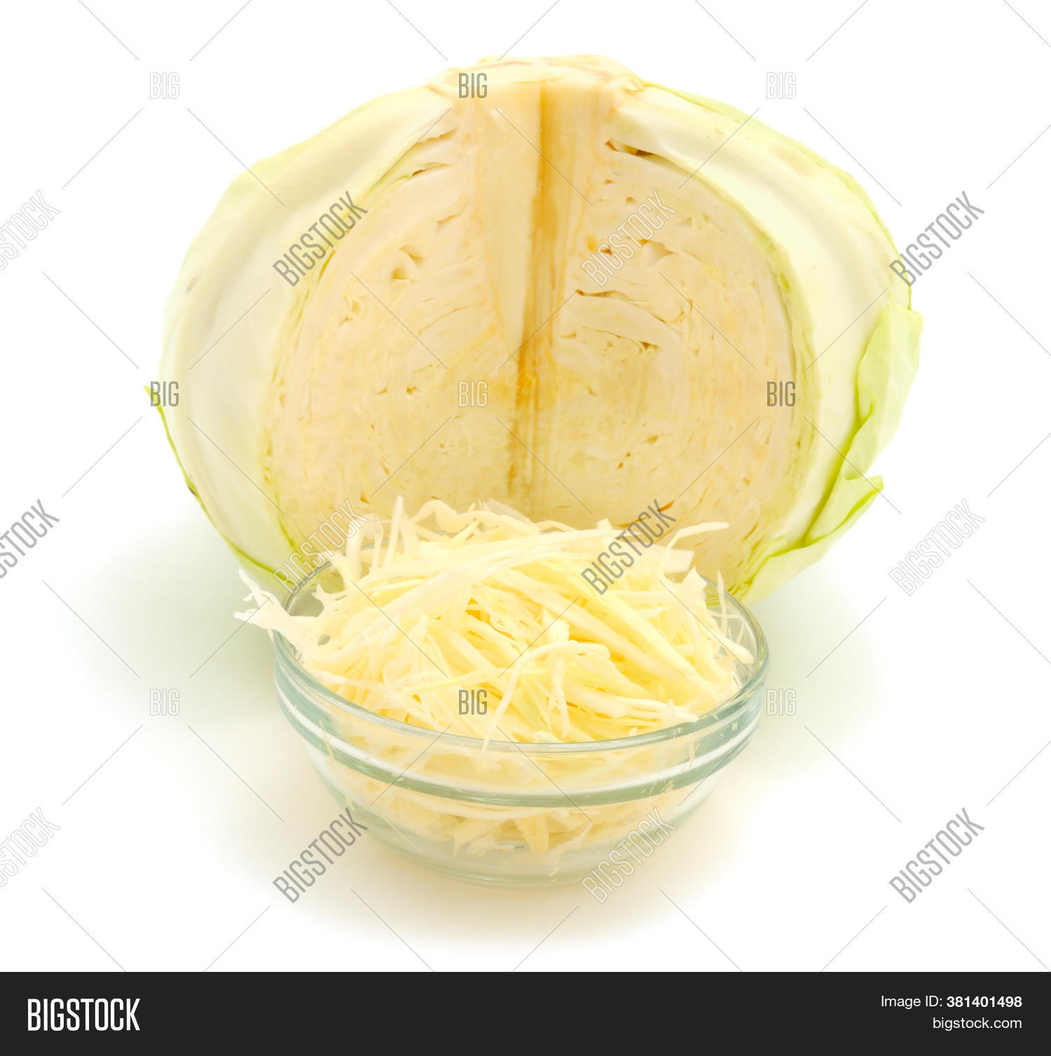 White Cabbage Isolated Image & Photo (Free Trial) | Bigstock
