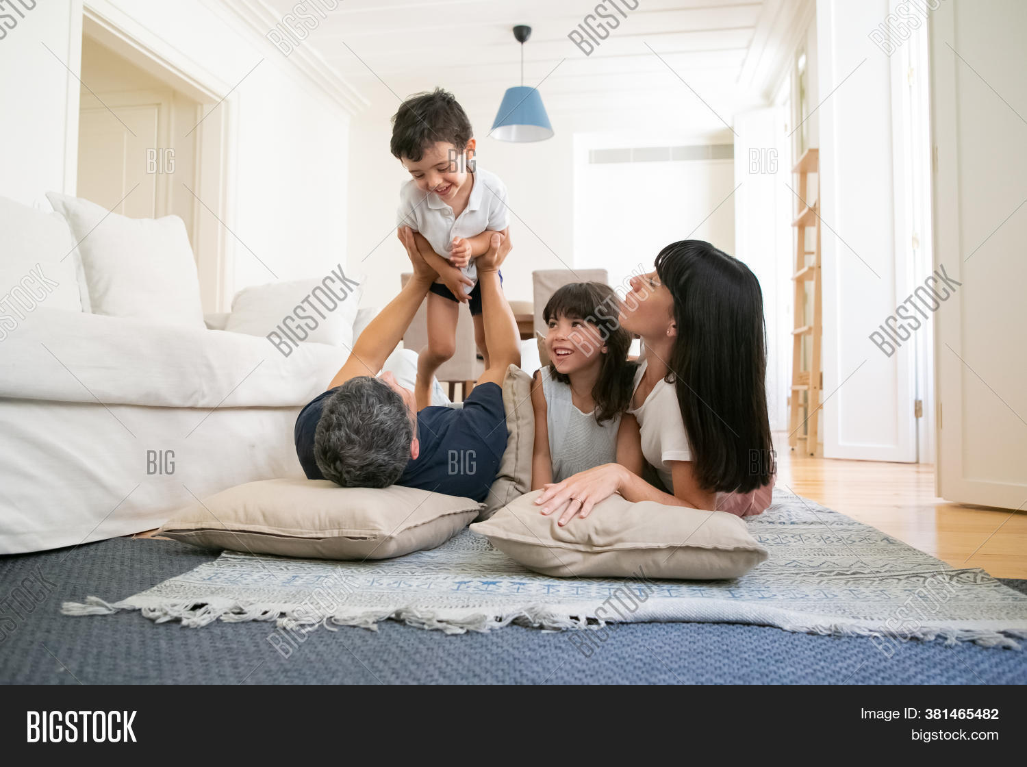 Happy Parents Cuddling Image & Photo (Free Trial) | Bigstock