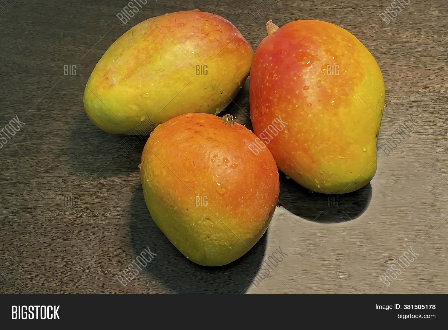 Three Mango Fruit Image & Photo (Free Trial) | Bigstock
