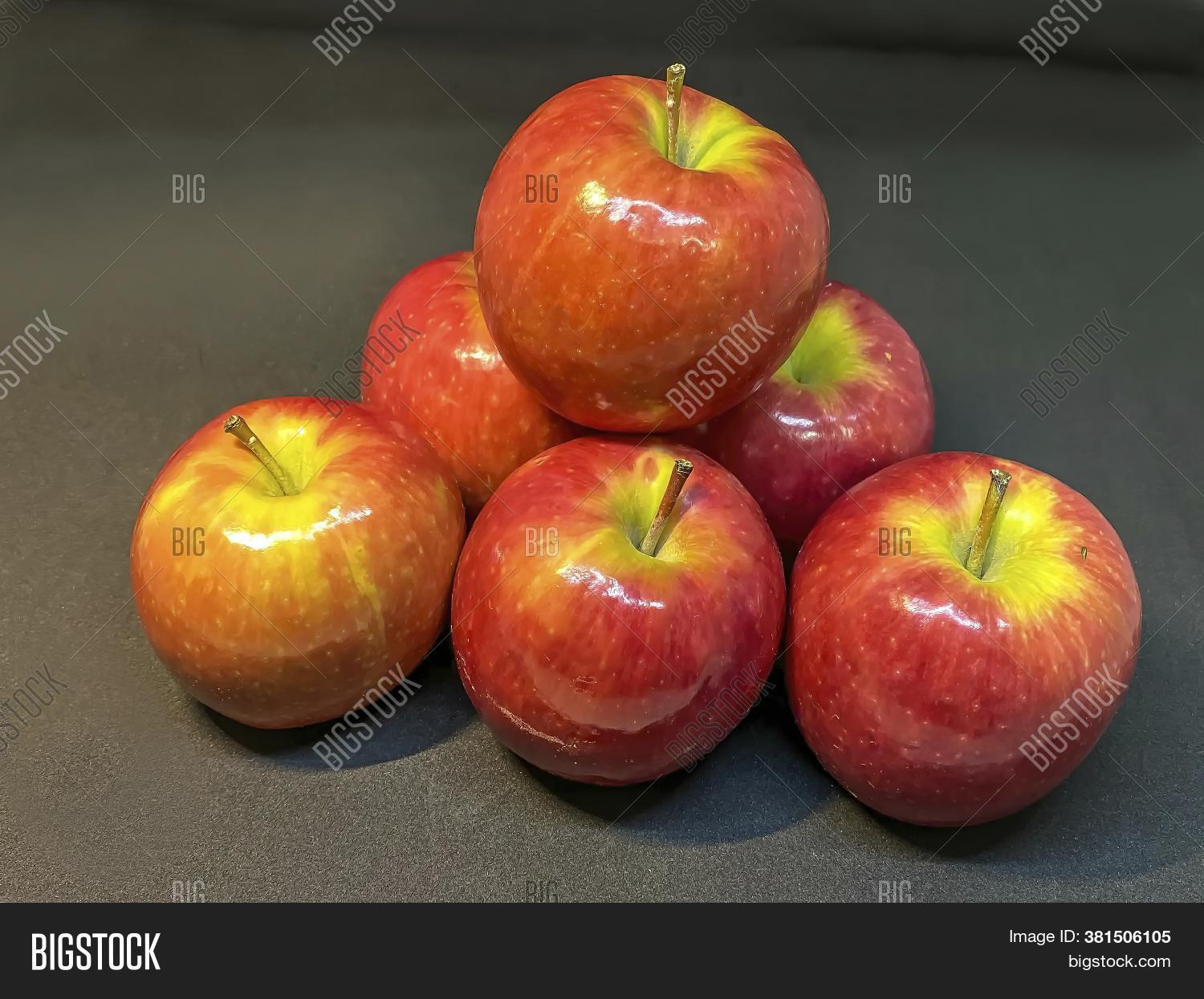 Fresh Red Apples Image & Photo (Free Trial) | Bigstock